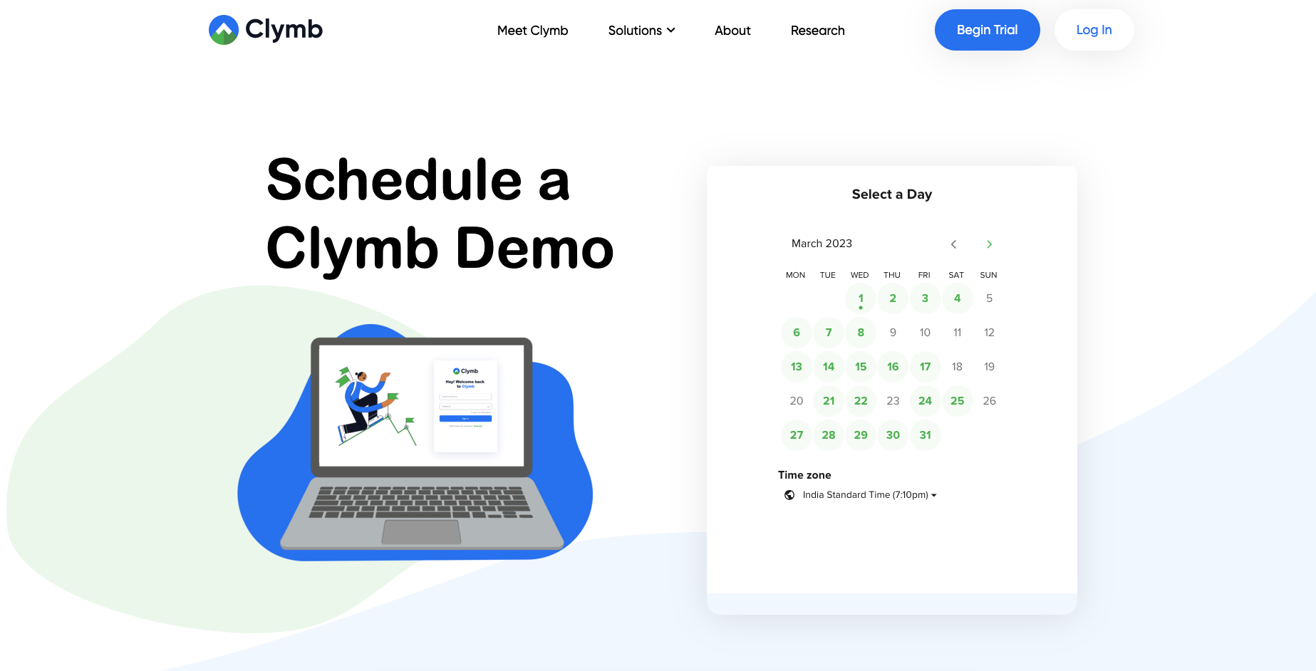 Discover the Benefits of Clymb's: Sign Up for Our Demo Today